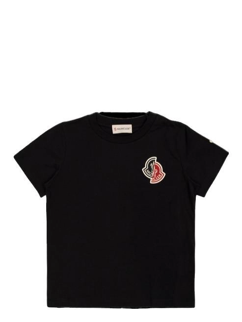 Moncler Logo Print Jersey T-shirt - Navy