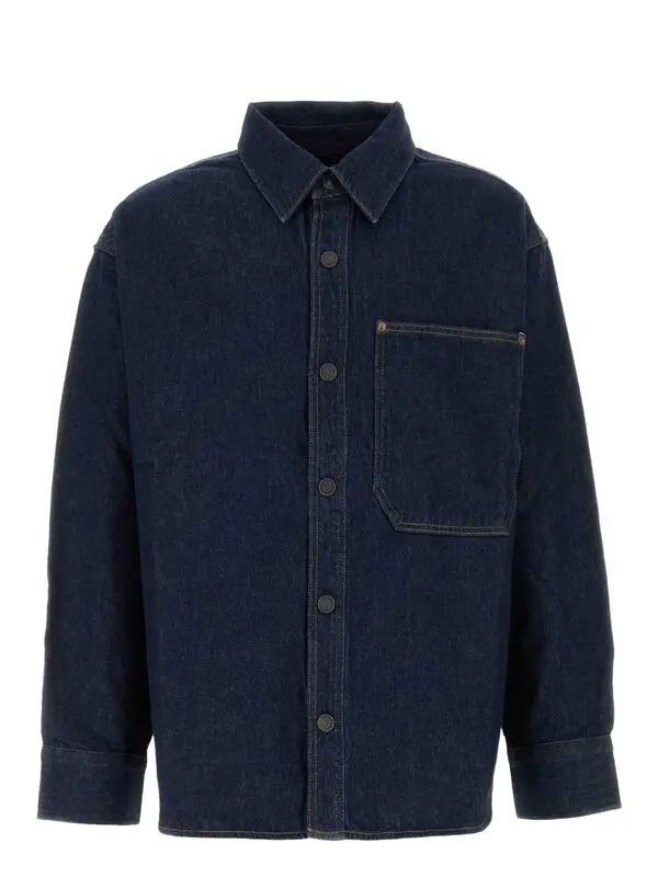 AGOLDE Corwin Oversized Shirt - Dark Blue