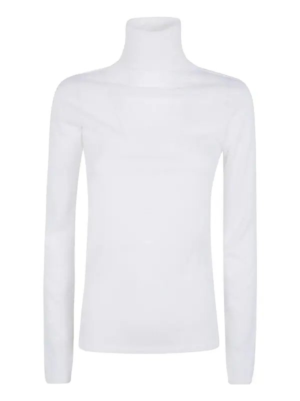 D.exterior Slim Turtleneck Knitted Sweater - No