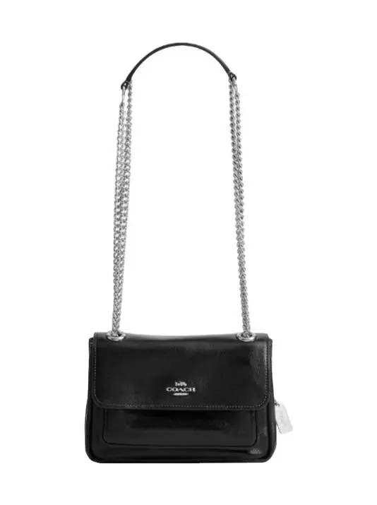 COACH Elodie Crossbody Bag - Silver/black