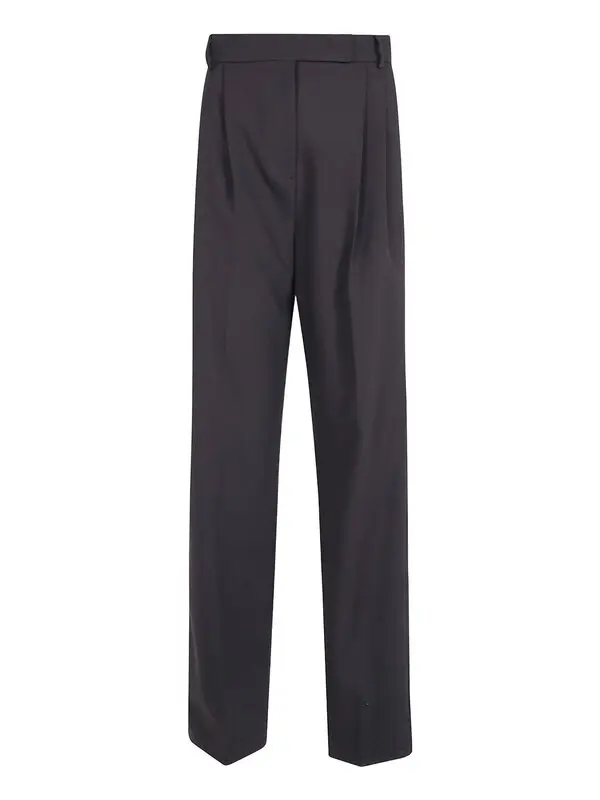 THE FRANKIE SHOP Bea High-waisted Tailored Trousers - Brown