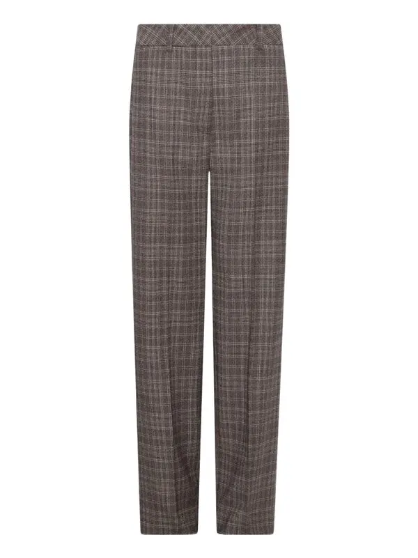 Marella Pleated Casual Trousers - Black