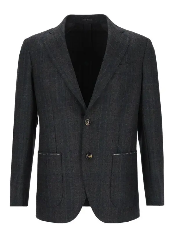 AL DUCA DAOSTA 1902 Long-sleeve Blazer - Green