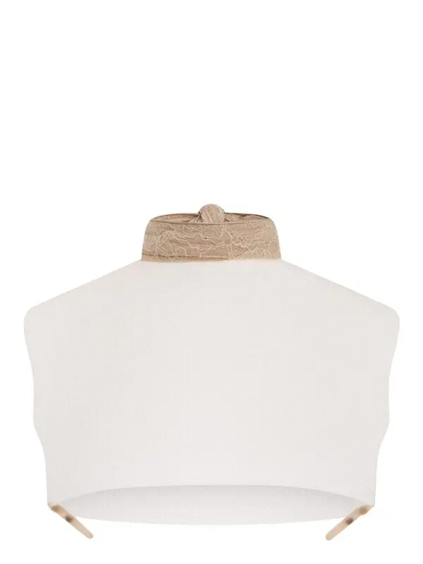Philosophy Di Lorenzo Serafini Lace High-neck Top - White