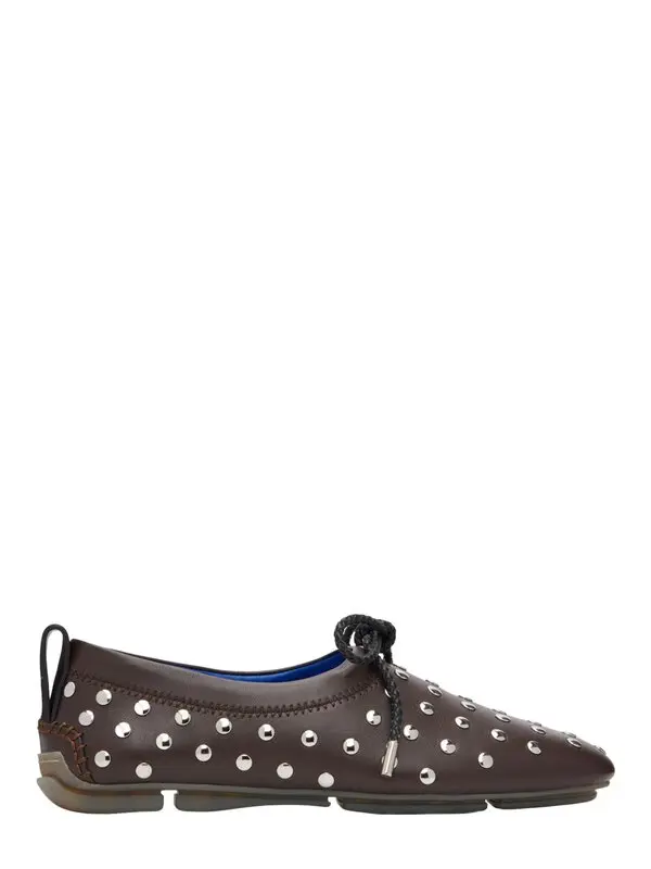 WALES BONNER Chakra Loafers - Dark Brown
