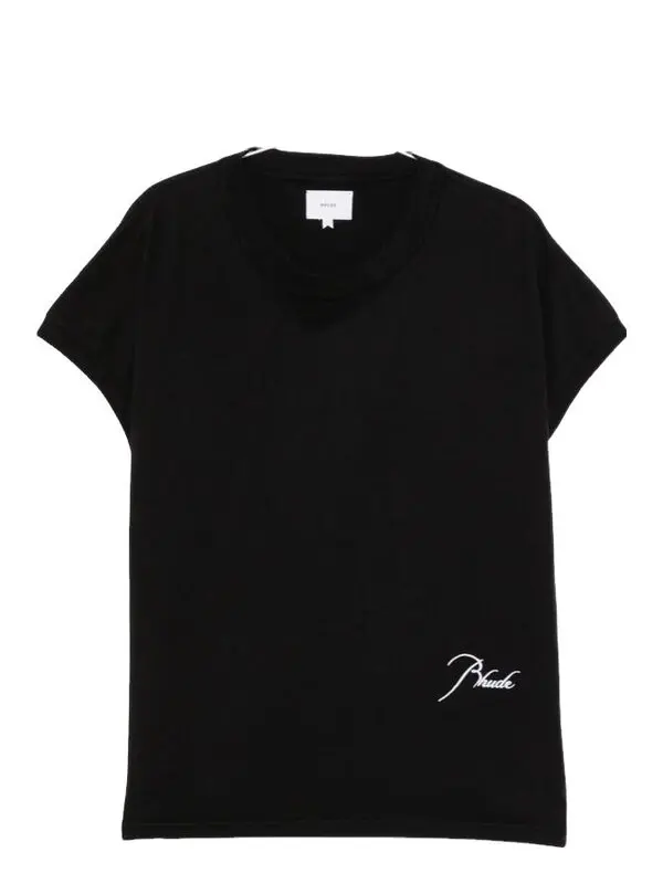 Rhude Crew-neck T-shirt - Black