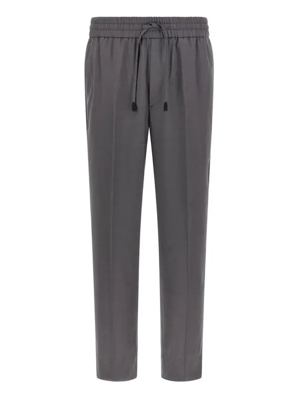 Brioni Asolo Drawstring Tailored Pants - Grey
