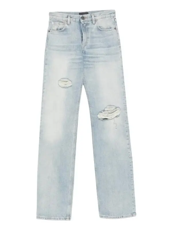 HAIKURE Star Marfa Distressed Jeans - Blue