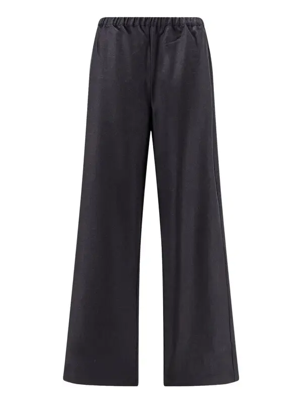 RÓHE Relaxed Straight-leg Pants - Black