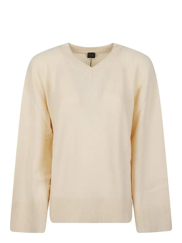 Pinko Long-sleeved Sweater - Beige