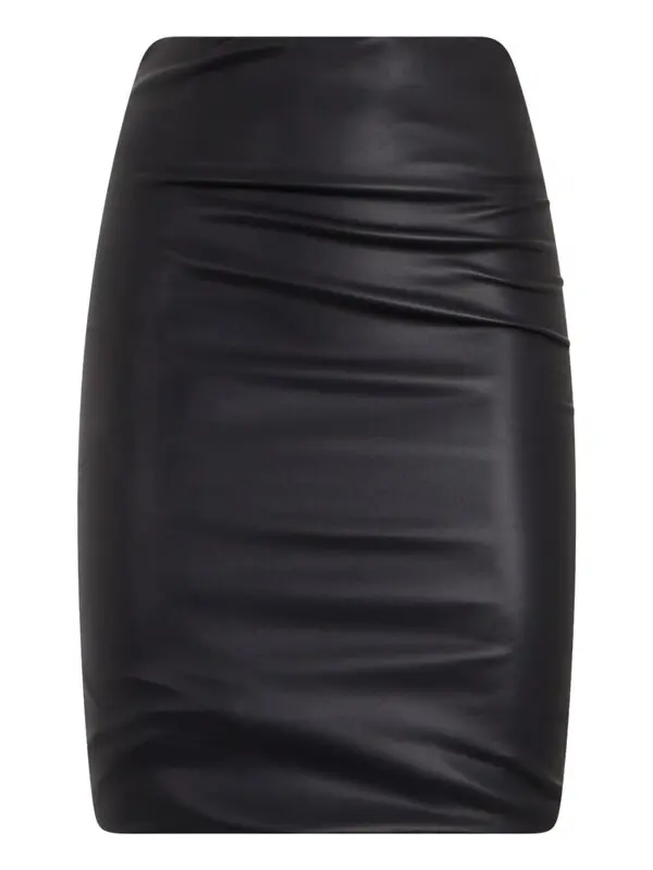 Philosophy Di Lorenzo Serafini Ruched Mini Skirt - Black
