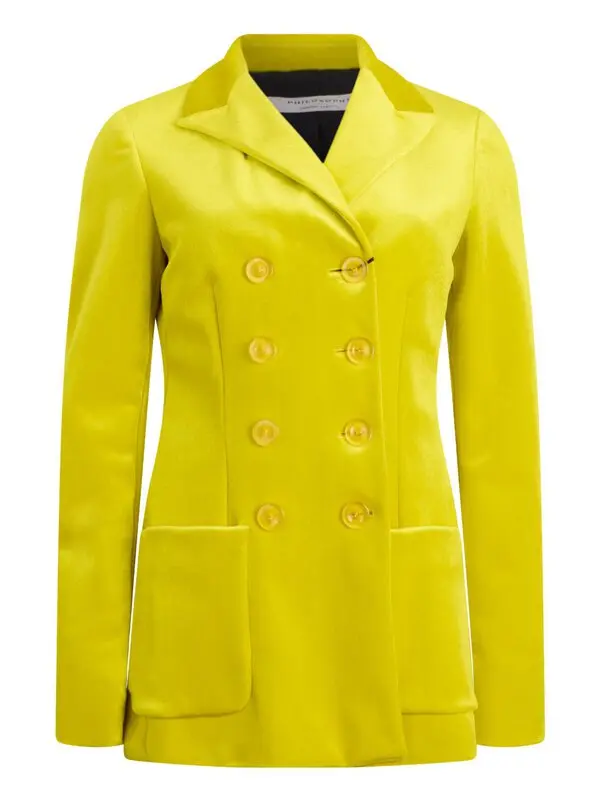 Philosophy Di Lorenzo Serafini Double-breasted Blazer - Yellow