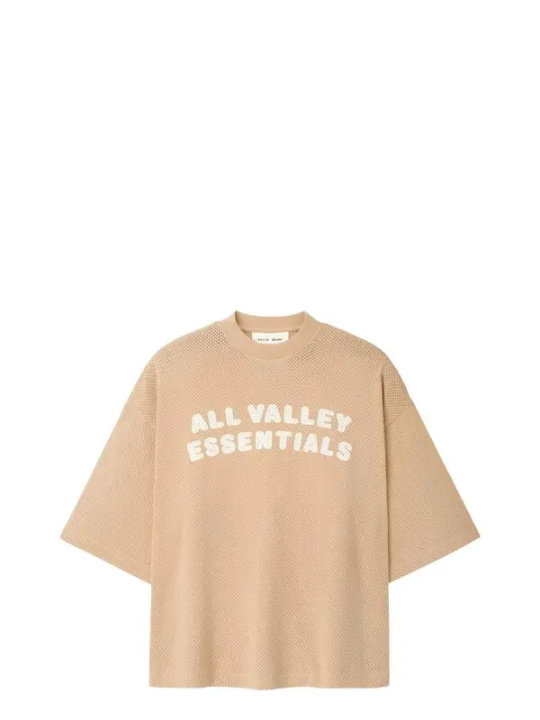 Fear Of God Sport Mesh Merch T-shirt - Ginger
