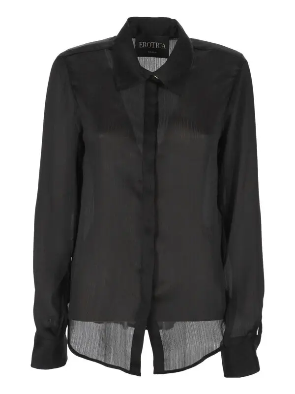 DONDUP Long-sleeved Shirt - Black