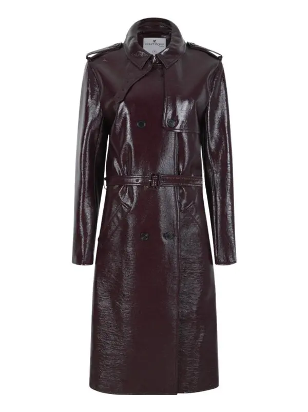 COURREGES Courrèges Vinyl Trench Coat - No