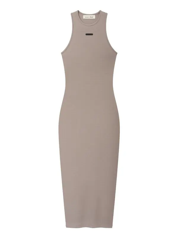 Fear Of God Soft Rib Racerback Dress - Seals