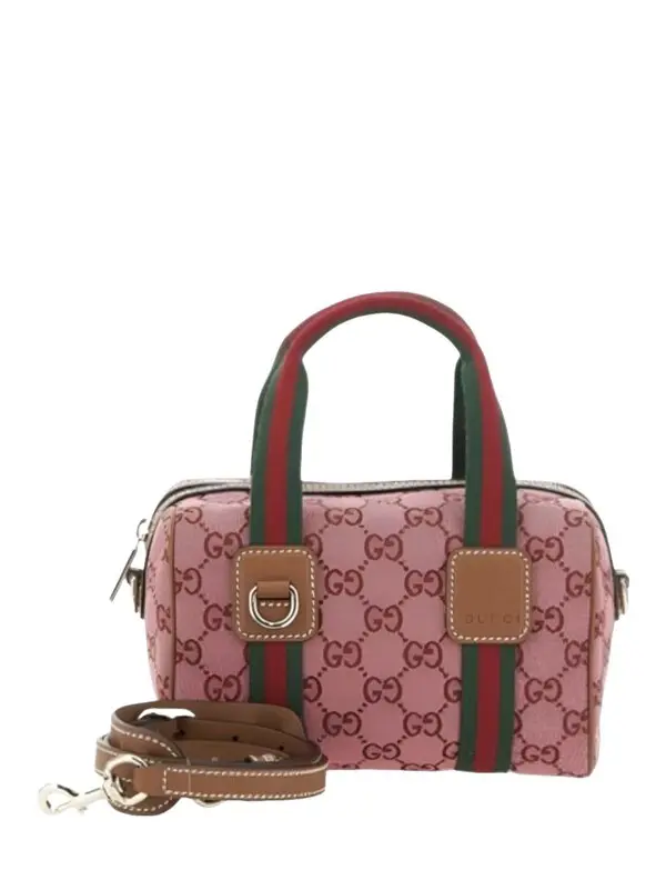 Gucci Gg Shoulder Bag - Deep Pink