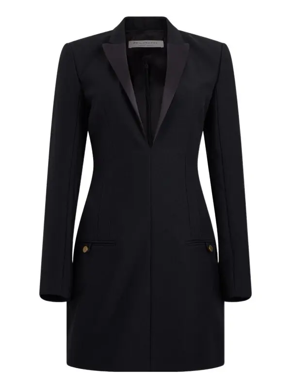Philosophy Di Lorenzo Serafini Blazer Mini Dress - Black