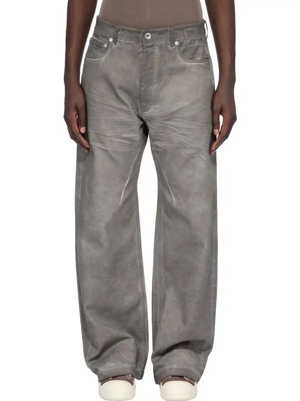 Rick Owens Geth Jeans - Dark Gray