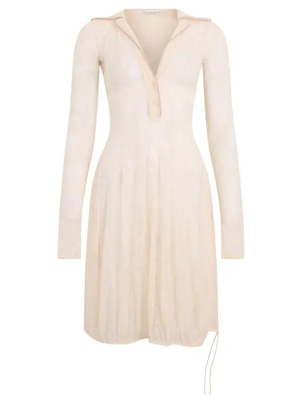 Philosophy Di Lorenzo Serafini Lace Midi Dress - Ivory