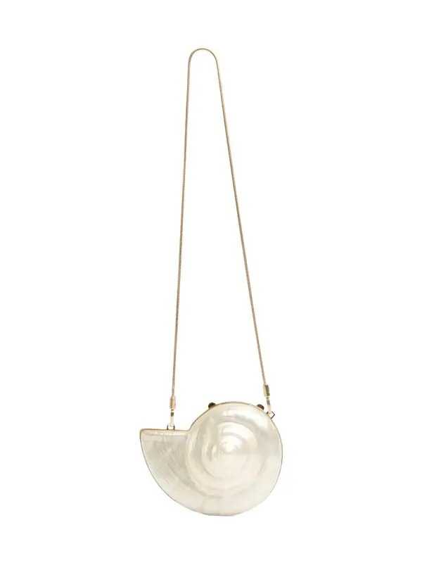 Simkhai Marion Shell Clutch Bag - No