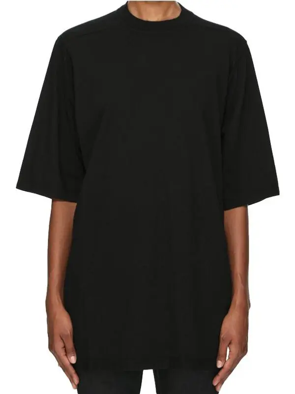 Rick Owens Crew Neck Short-sleeved T-shirt - Black