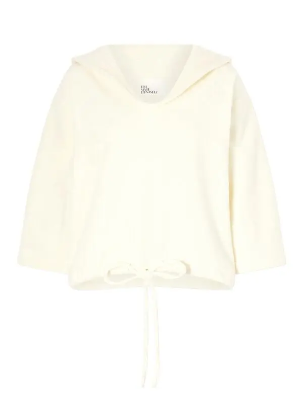 Lisa Marie Fernandez Sailor Collar Three-quarter Sleeve Top - No