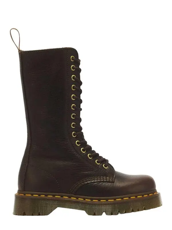 Dr. Martens 1b99 Bex Ambassador Leather 14 Eye Lace Up Boots - Brown