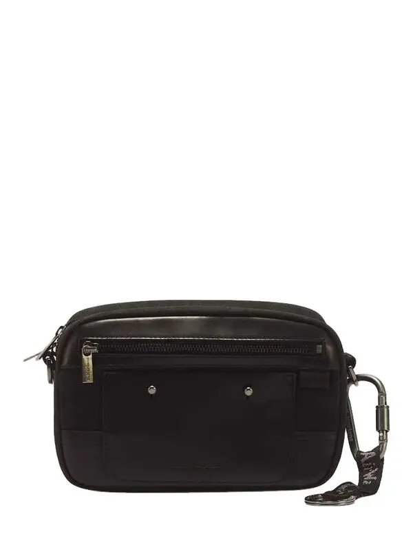 Dr. Martens Waxed Canvas Crossbody Bag - Black