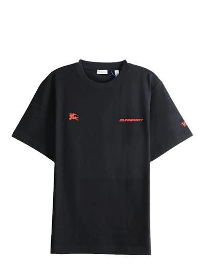 Burberry Ryan Graphic Print Top - Black