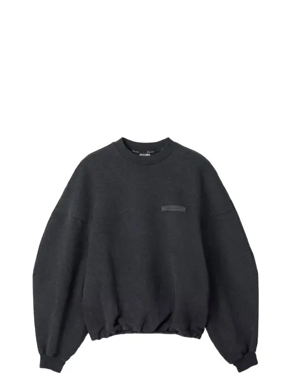 Jacquemus The Ruban Sweatshirt - Grey