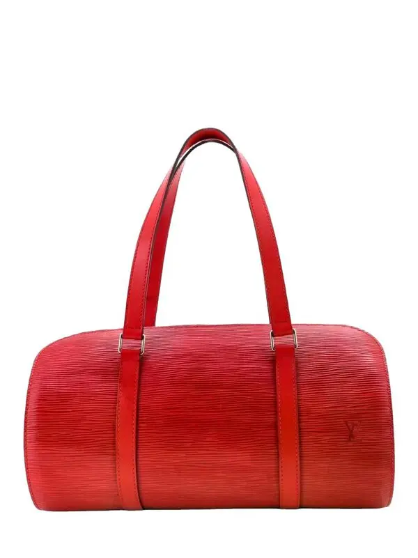 LOUIS VUITTON Soufflot Epi Leather Handbag - Red