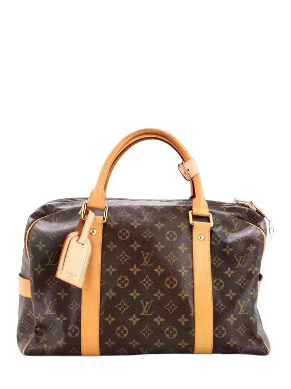 LOUIS VUITTON Monogram Canvas Carryall Travel Bag - Brown