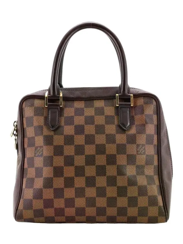 LOUIS VUITTON Damier Brera Satchel - Brown