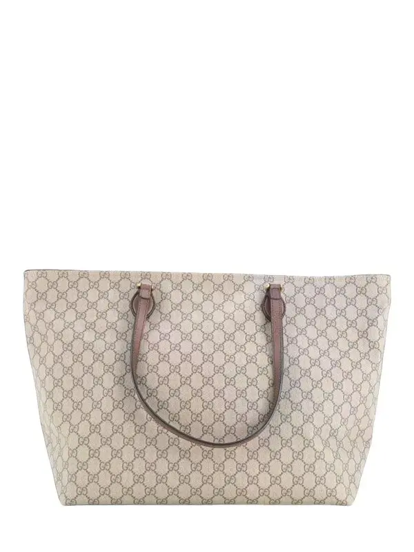 Gucci Ophidia Gg Coated Canvas Medium Tote Bag - Brown