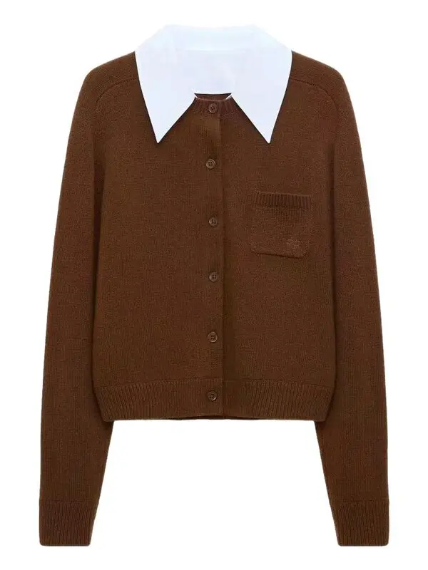 Dorothee Schumacher Layered Cardigan - Brown
