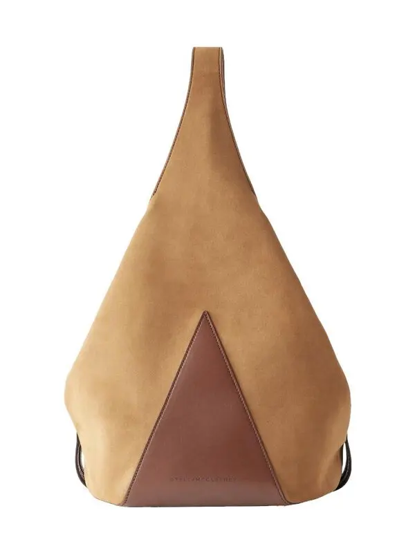 Stella McCartney Appaloosa Vegetarian Material Shoulder Bag - Tan