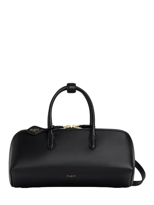 ALAÃA Delta Small Bag Box Calfskin - Black