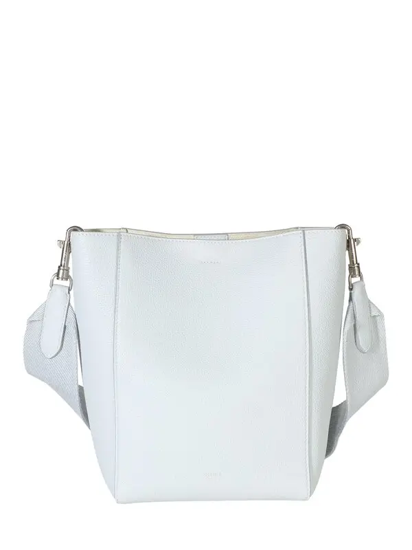 Celine Light Soft Grained Calfskin Bucket Bag - Blue
