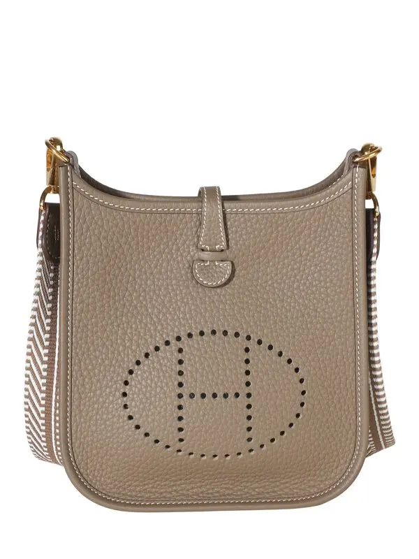 Hermès Evelyne Shoulder Bag - Gray