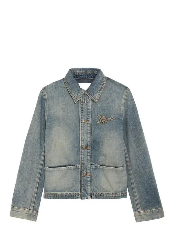 Zadig&Voltaire Lessa Denim Jacket - Medium Blue