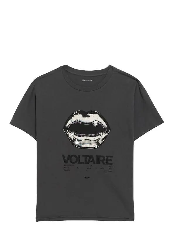 Zadig&Voltaire Tommer T-shirt - Carbone