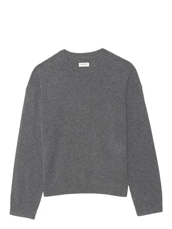 Zadig&Voltaire Marko Wool & Cashmere Sweater - Medium Grey