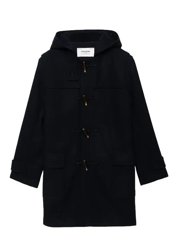Zadig&Voltaire Mael Duffle Coat - Encre