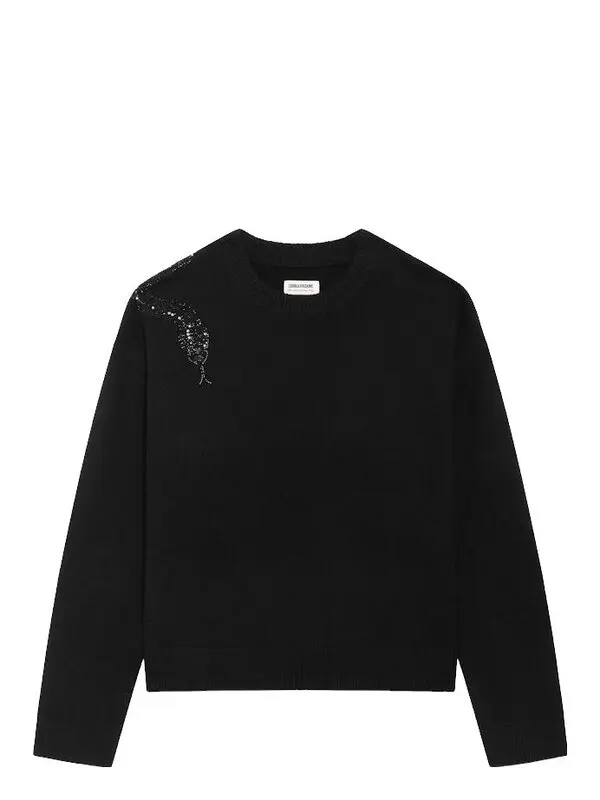 Zadig&Voltaire Markuz Embellished Sweater - Black