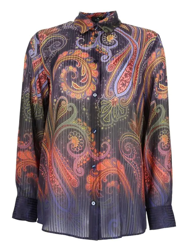 Etro Paisley Print Shirt - Multicolour