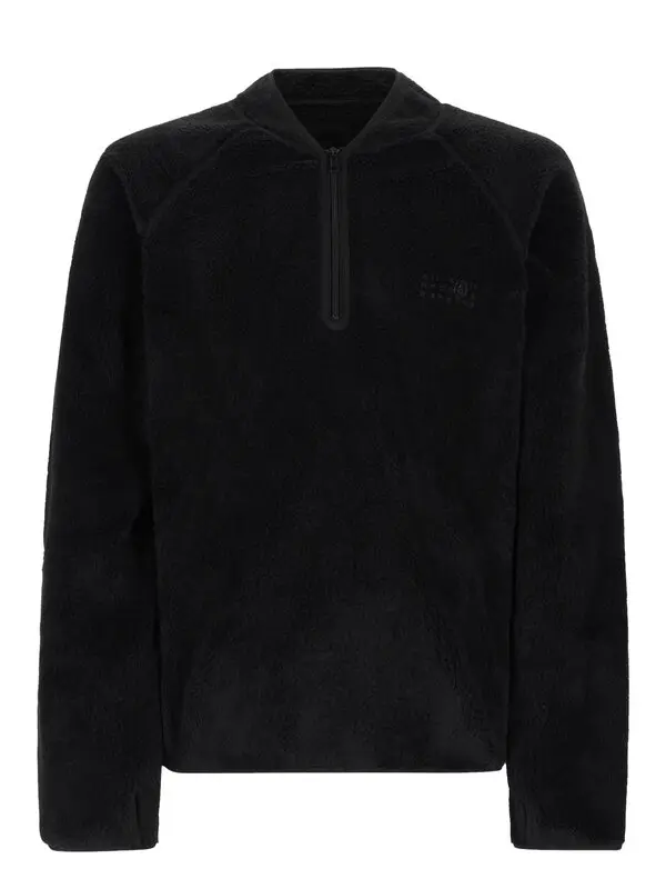 MAISON MARGIELA Reversible Zip-up Fleece - Black