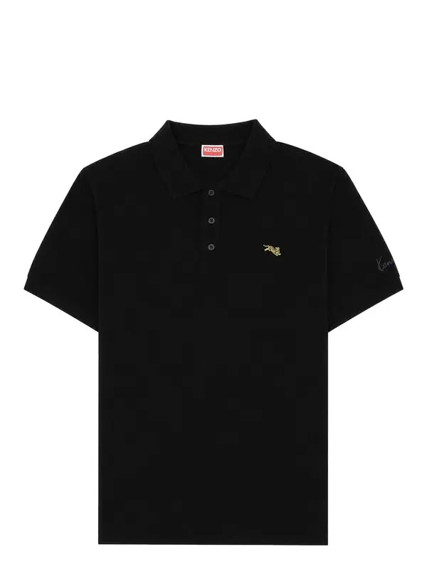 Kenzo Polo "jumping Tiger - Black