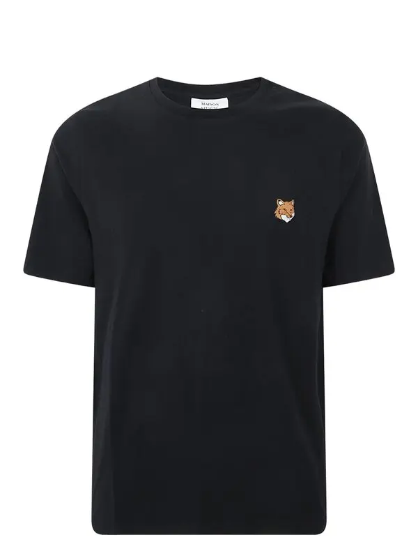 Maison Kitsuné Regular Fit Fox Head T-shirt - Black