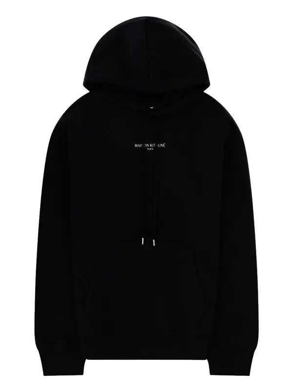 Maison Kitsuné Paris Comfort Hoodie - Black